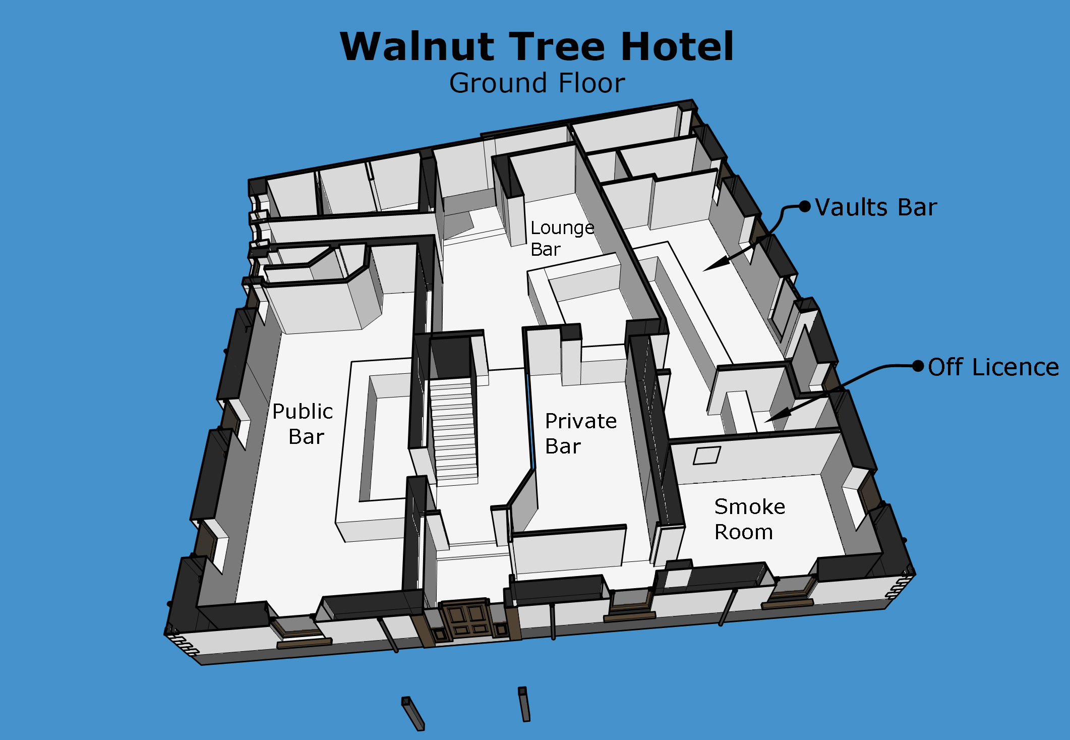 Walnut Tree Hotel – Sean Pursey – Local Historian