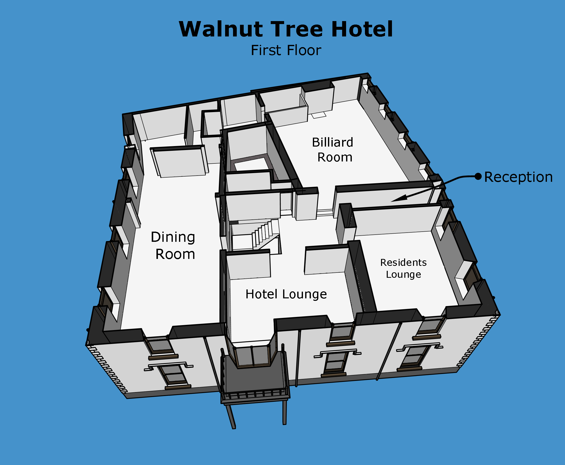 Walnut Tree Hotel – Sean Pursey – Local Historian